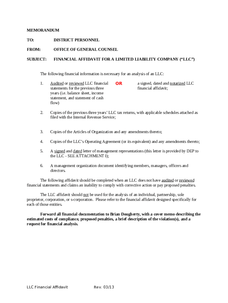 Financial Affidavit - LLC.pdf - Florida Department of ... Doc Template ...