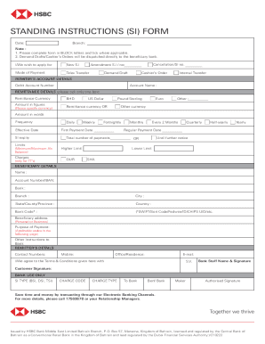 Fillable Online BAH-standing-instructions-form-env2 Fax Email Print ...