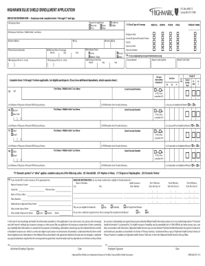 Fillable Online HOW TO COMPLETE YOUR HIGHMARK BLUE SHIELD ENROLLMENT ...