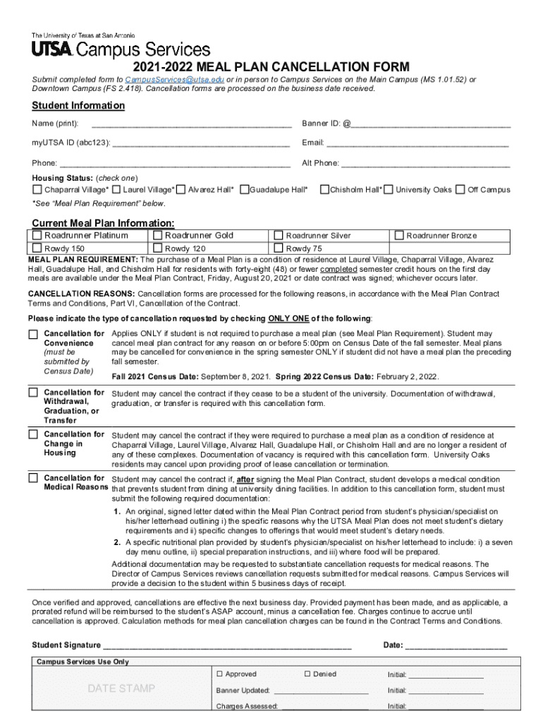 Fillable Online Admissions UTSA University of Texas at San Antonio Fax ...