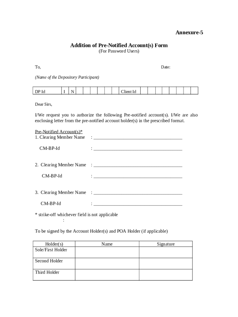 NSDL e-SERVICES Doc Template | pdfFiller