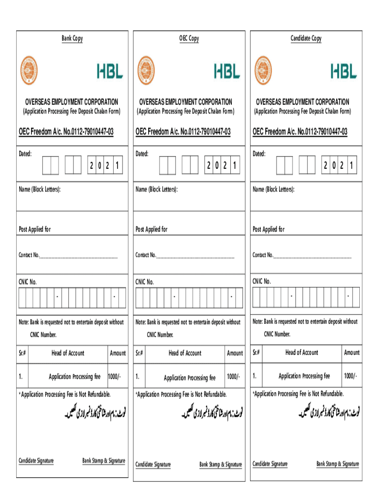 Fillable Online Rs 1000. https://oec.gov.pk/system/files/Challan Form ...