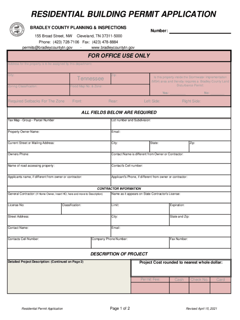 Fillable Online Building Permit Packet - Kittitas County WA Fax Email Print - pdfFiller