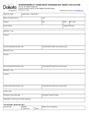 Fillable Online IAP Application Form Fax Email Print - pdfFiller