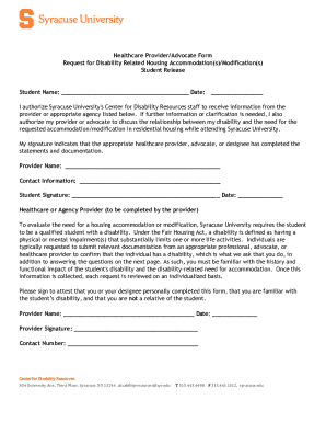 Fillable Online Requesting Housing Accommodations - sample letter ...