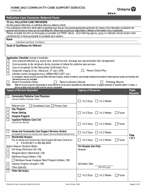 Fillable Online PALL - Common Referral Form Fax Email Print - pdfFiller