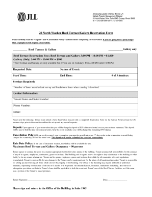 Fillable Online Property Removal Authorization Form 20 N. Wacker Dr ...