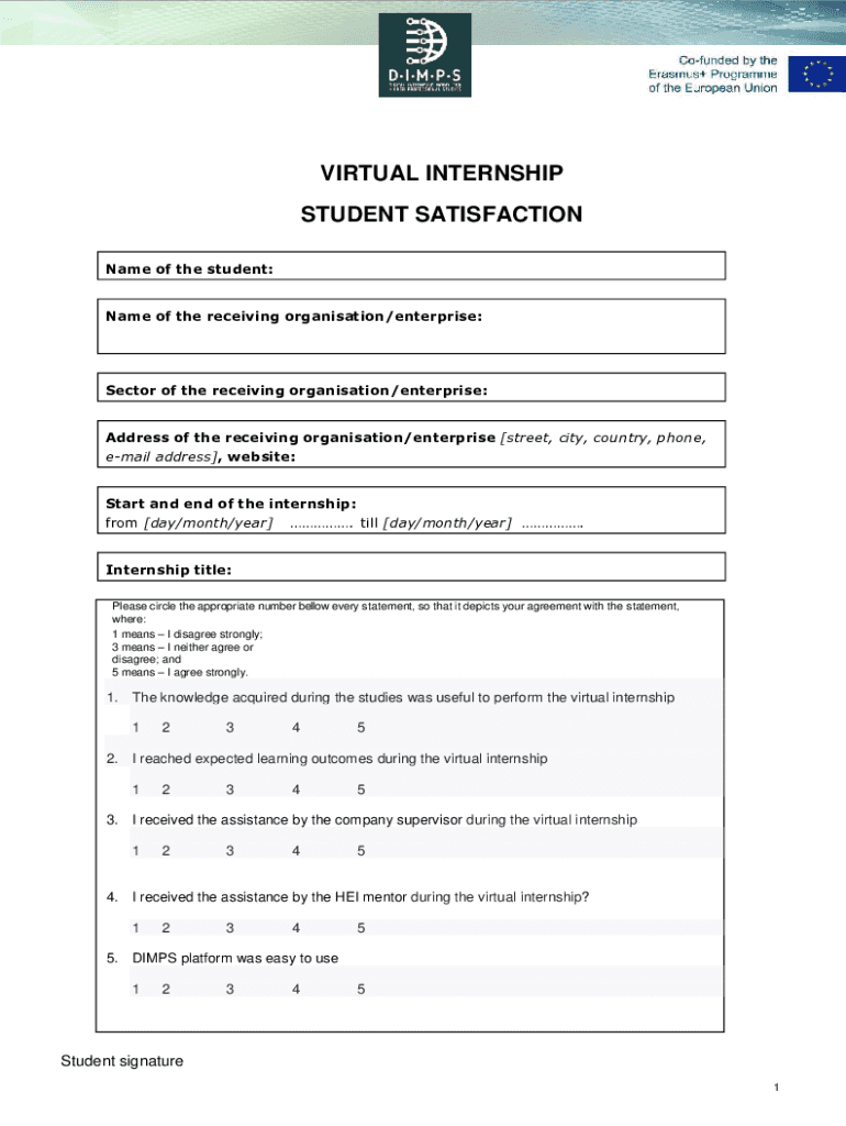Fillable Online Traineeship Certificate by the Receiving Organisation ...
