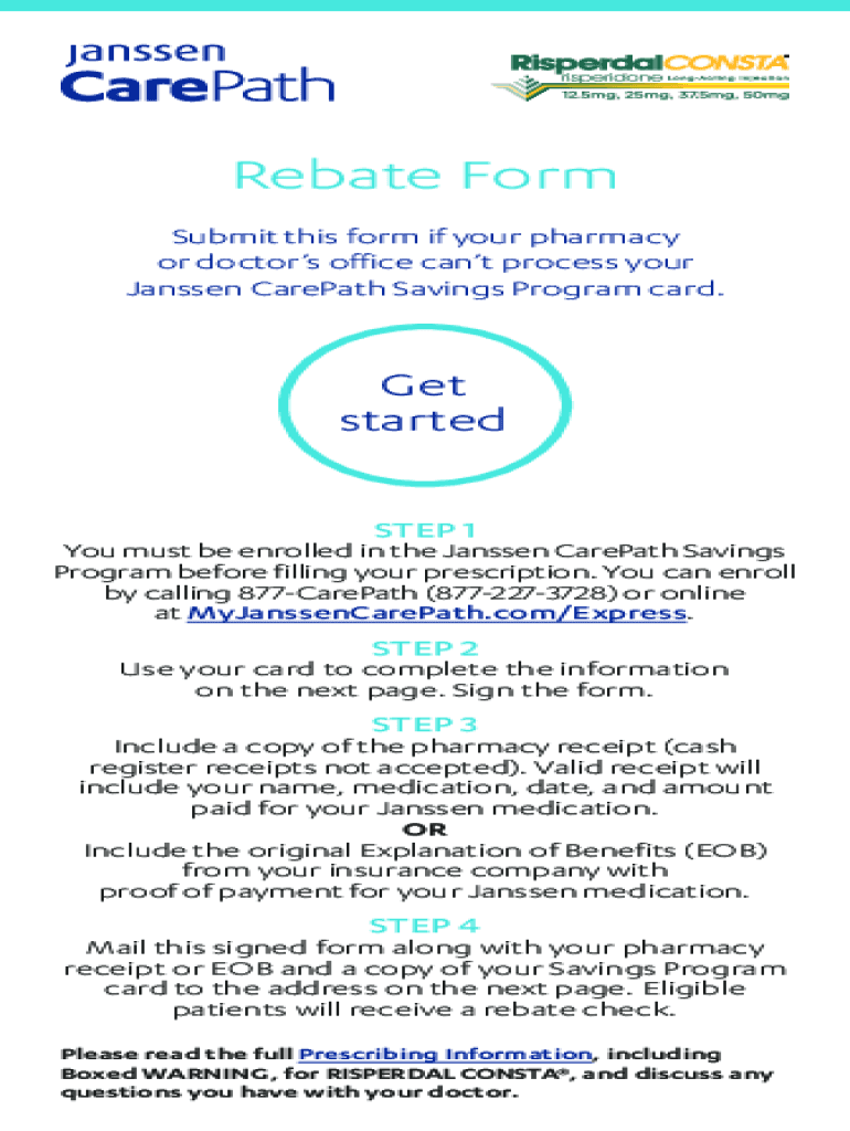 Fillable Online Rebate Form - Fill Online, Printable, Fillable, Blank ... Fax Email Print ...