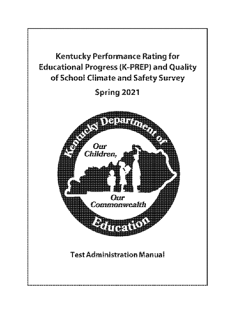 Fillable Online K-PREP Quality of School Climate and Safety Survey Test ...
