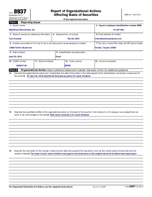 Fillable Online Important U.S. Federal Income Tax ... - s21.q4cdn.com ...