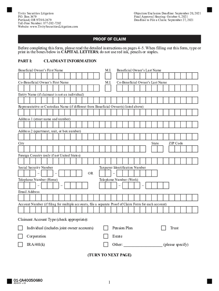 Fillable Online Dispute Form - Experian Fax Email Print - pdfFiller