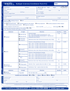 Fillable Online Diagnosis: q G35 Multiple Sclerosis Fax Email Print ...