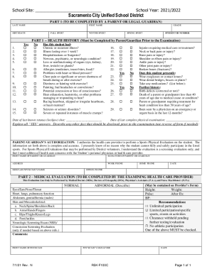 Fillable Online Sacramento City Unified School District - scusd.edu Fax ...
