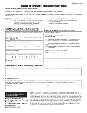 Fillable Online FS Form 1201W (Jan 20 ) Previous versions ... - Go ...