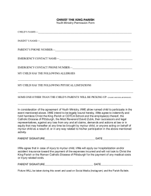 Fillable Online Permission Form General PDF Fax Email Print - pdfFiller