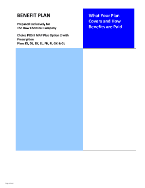 Fillable Online Aetna Choice POS II MAP Plus Option 2 Benefit Plan ...