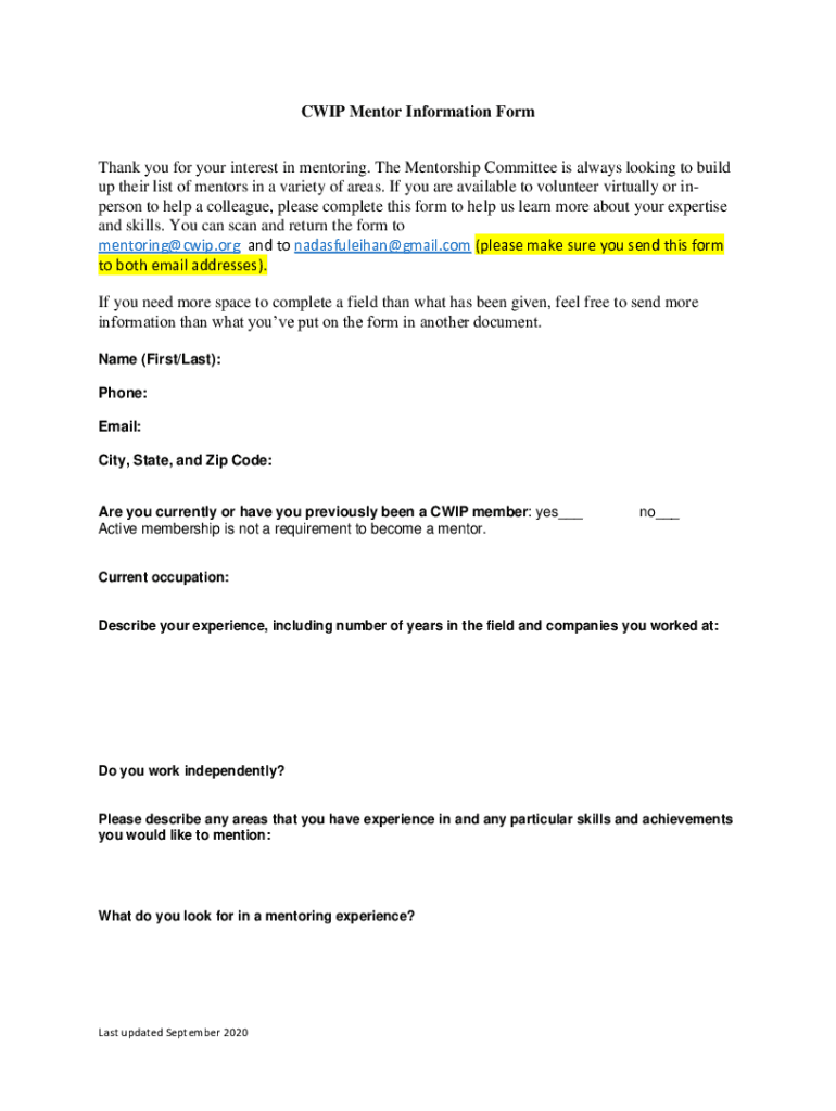 Fillable Online Thank You Letter to Mentor (With Samples and Tips ...