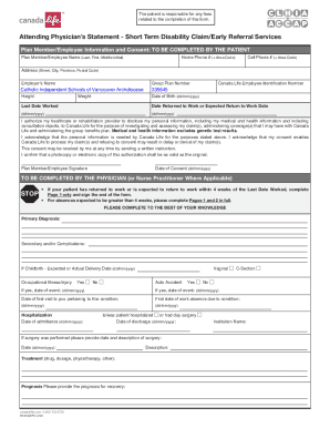 Fillable Online Plan Member/Employee Information and Consent: TO BE ...