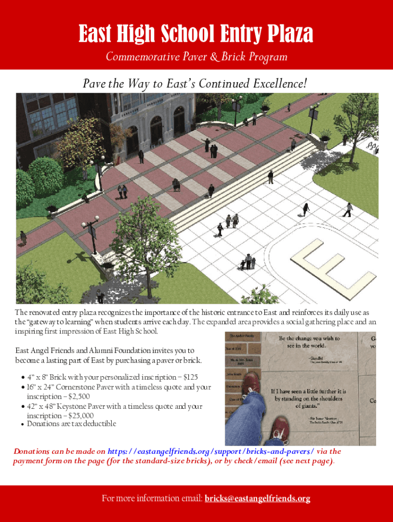 Fillable Online EFAF-Brick-Paver-Order-Form Fax Email Print - pdfFiller