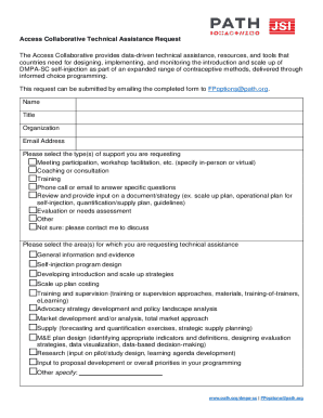 Fillable Online EN AC Technical Assistance Request Form Fax Email Print ...