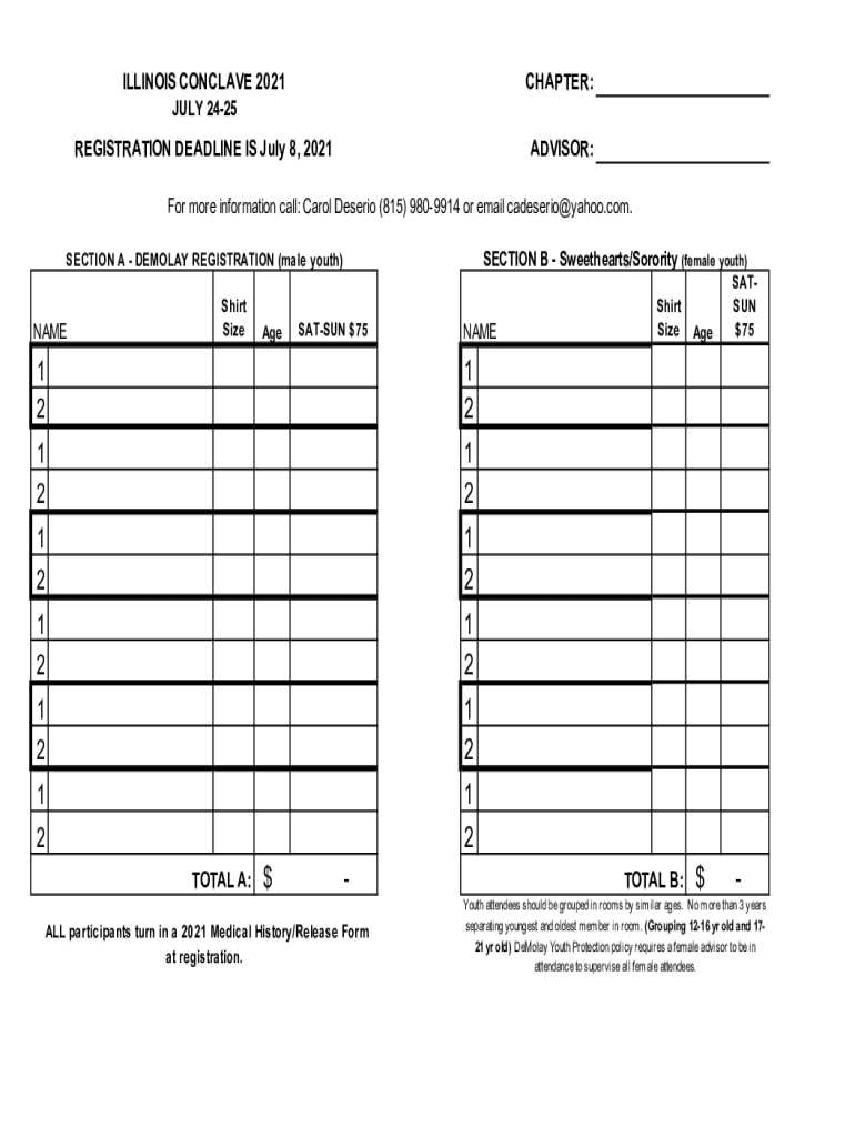 Fillable Online 2021-CV-Registration Form.xls-Compatibility Mode Fax Email Print - pdfFiller