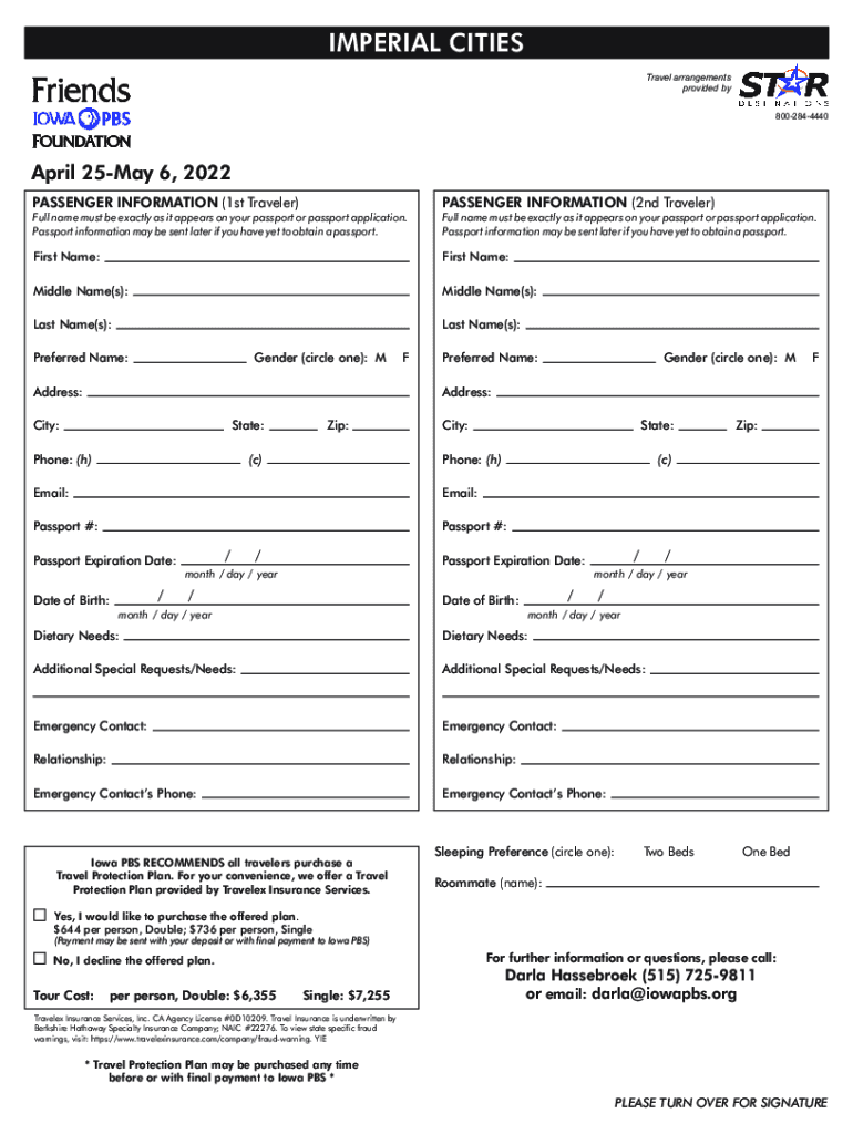 Fillable Online Registration Form - Iowa PBS - Imperial Cities.cdr ...