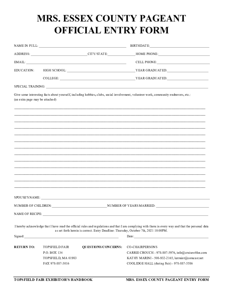 Fillable Online How-To Series: Importing Personal Effects and Household ...