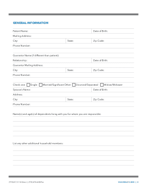 Fillable Online Guide to Your New Providence Statements - Health for a ...