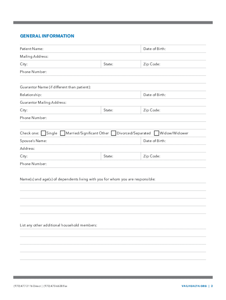 Fillable Online Guide to Your New Providence Statements - Health for a ...