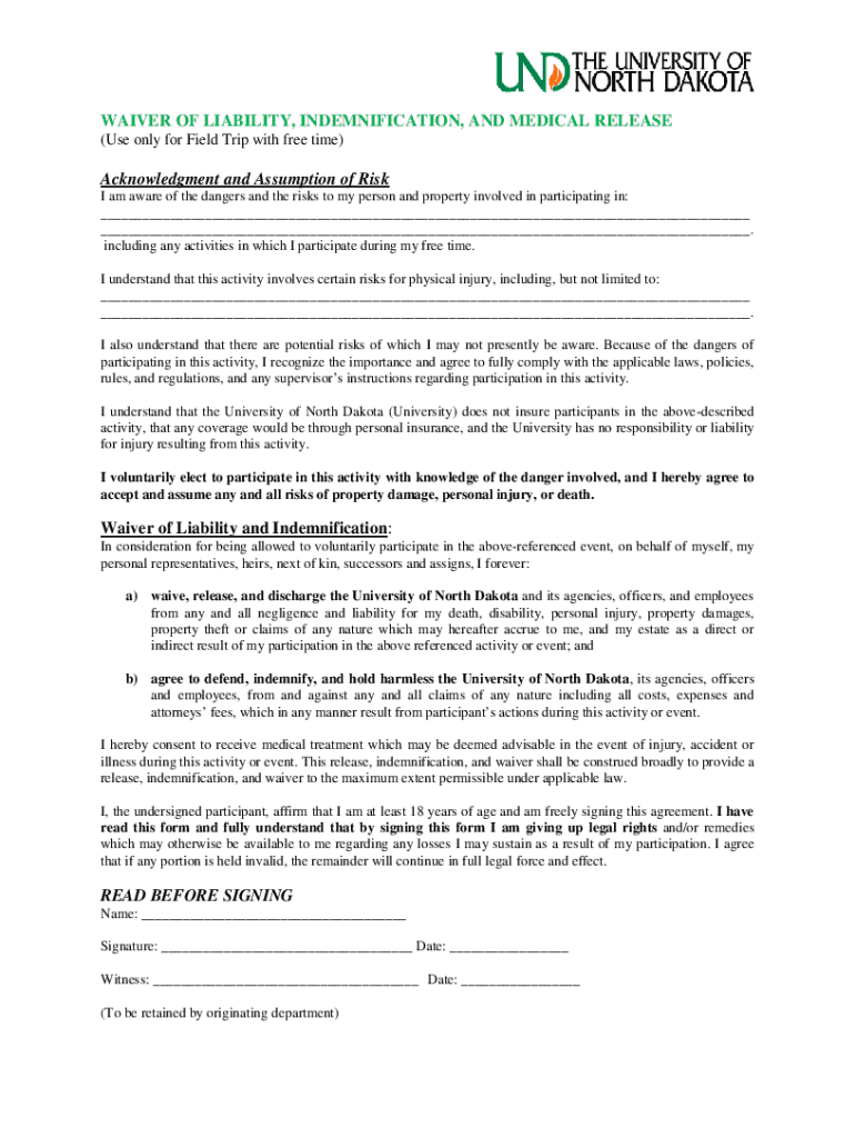 Fillable Online Liability Waivers: Did You Really Just Sign Your Rights ...