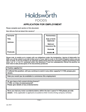 Fillable Online State Employment Application - Virginia Fax Email Print ...