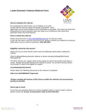 VICTIMS LEAFLET Keeping People Safe From Domestic Violence ...