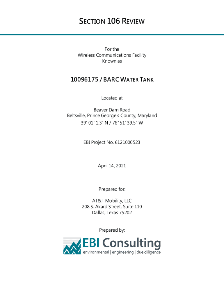 Fillable Online New Voluntary Electronic Section 106 Filing System (E ...