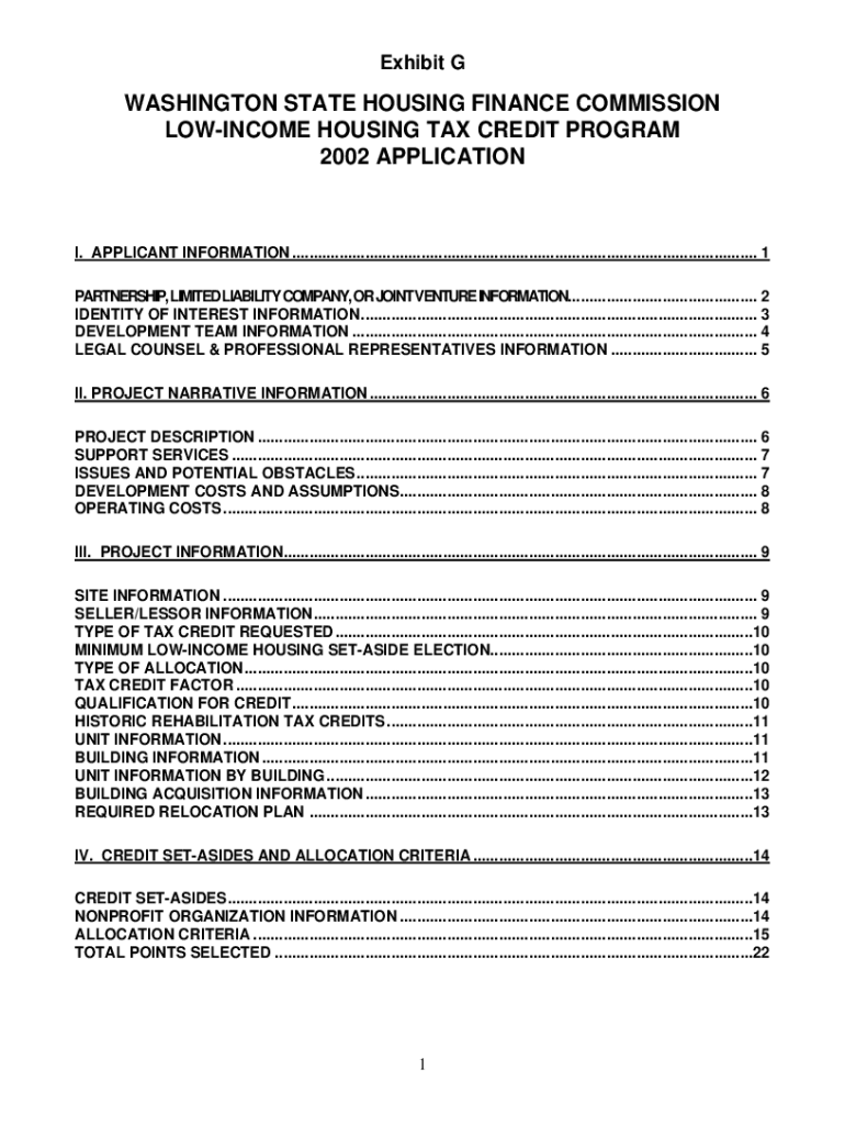 Fillable Online Property Tax Exemption for Multifamily Housing in ...