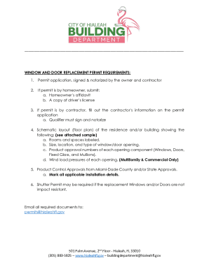 Fillable Online Window-Door Requirements.pdf Fax Email Print - pdfFiller