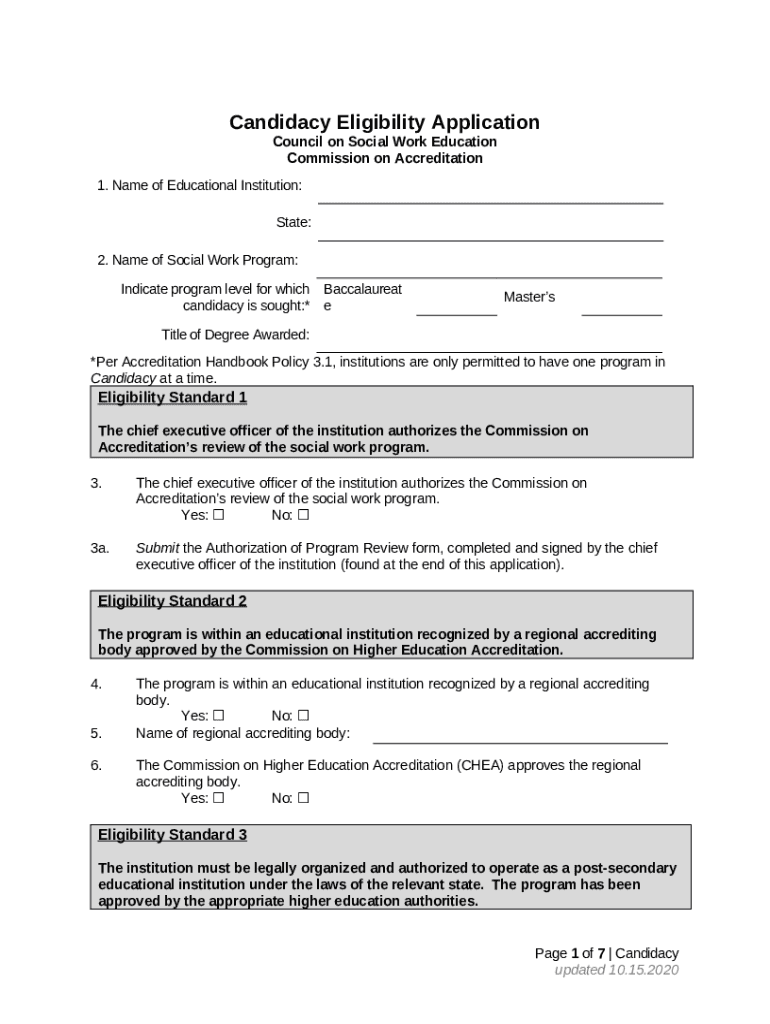 Council on Social Work Education - CSWE Doc Template | pdfFiller