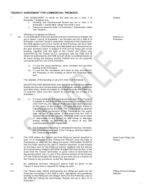 Fillable Online Sample TA (Commercial Premises).docx Fax Email Print ...