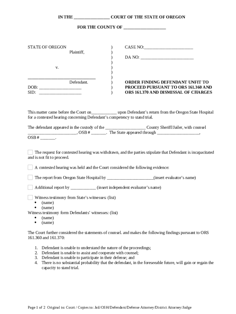 File a Case - Oregon Courts Home : State of Oregon Doc Template | pdfFiller