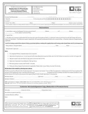 Fillable Online PDF Death Claim Forms (HDFC) Fax Email Print - pdfFiller