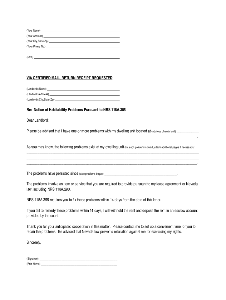 Fillable Online Sample Rent Balance (Demand for Rent) Letter & Email ...