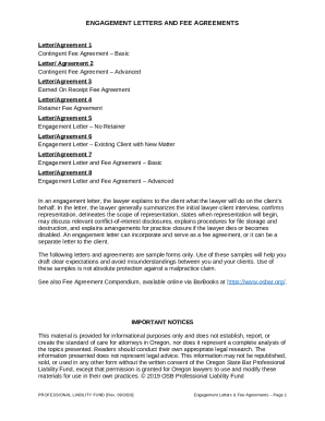 Free Contingency Fee Agreement Template - Sample - PDF ... Doc Template ...