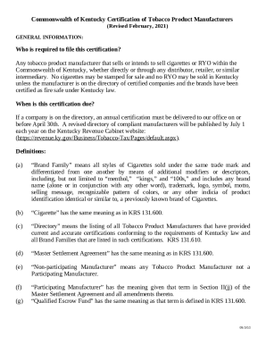 Annual Certificate of Compliance 2021 - Kentucky Attorney ... - ag ky ...