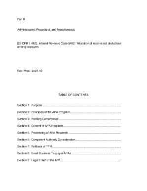 Fillable Online Fillable Online irs 482 Internal Revenue Code 482 ...