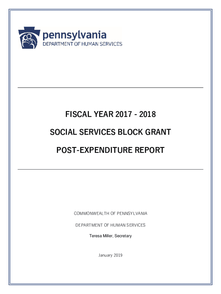 Fillable Online SOCIAL SERVICES BLOCK GRANT ALLOCATION PLAN FEDERAL ...