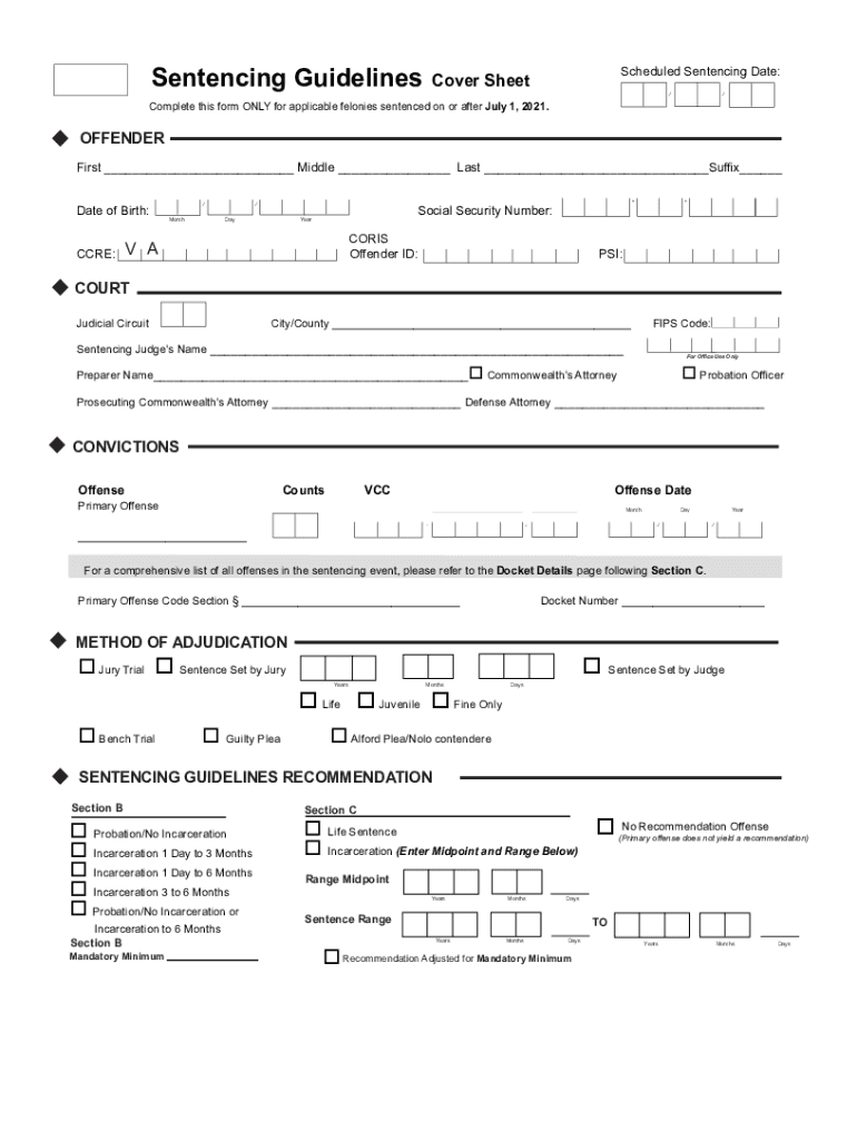 Fillable Online Fillable Online sentencing umn Complete this form ONLY ...