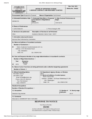 Fillable Online DOL WHD: Standard Form 98 Result Page Fax Email Print ...