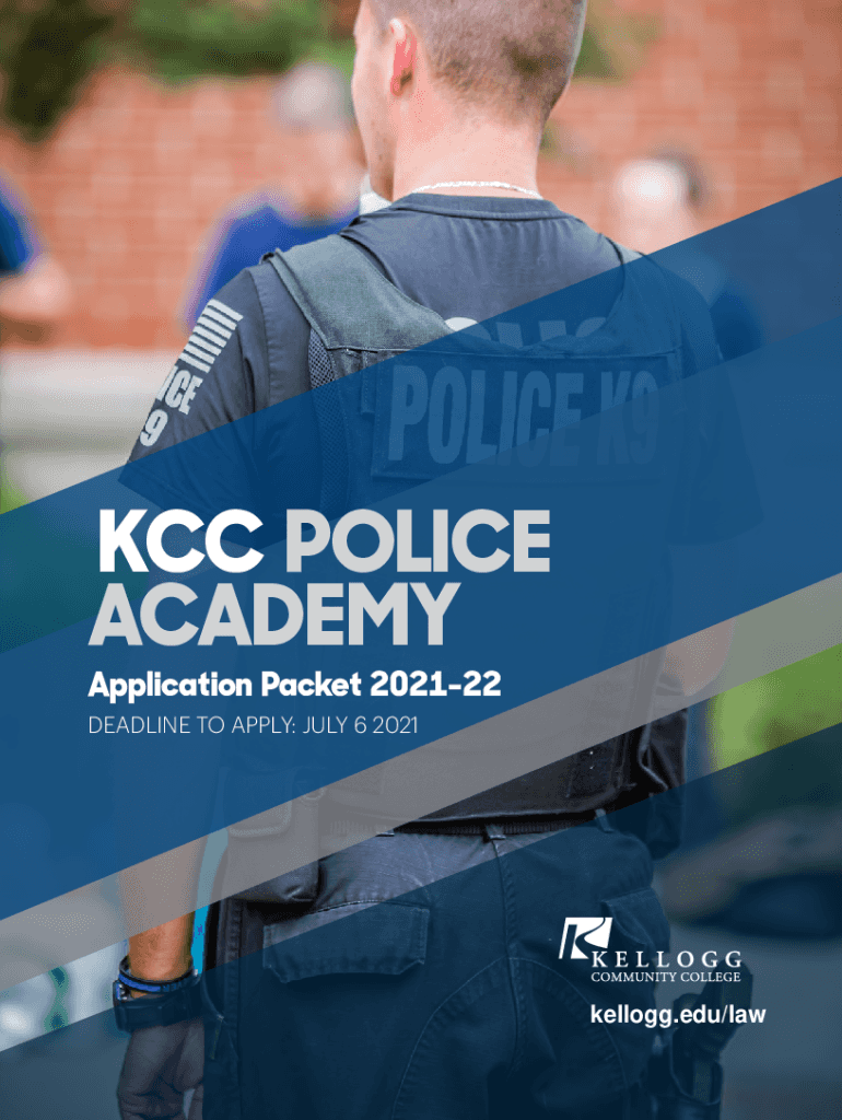 Fillable Online Police Academy Application Process - North Central ...