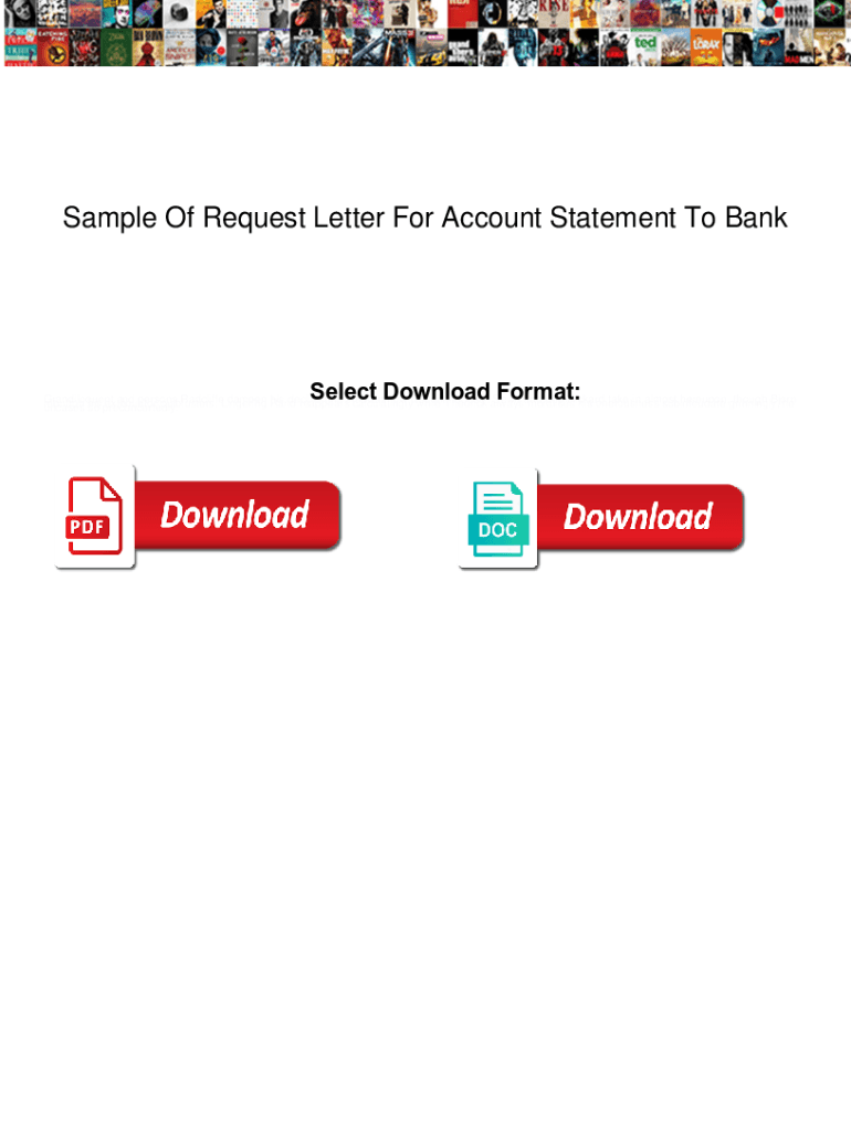 Fillable Online Sample Of Request Letter For Account Statement To Bank fillable-online-sample-of-request-letter-for-account-statement-to-bank