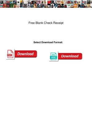 Fillable Online Free Blank Check Receipt. Free Blank Check Receipt page ...